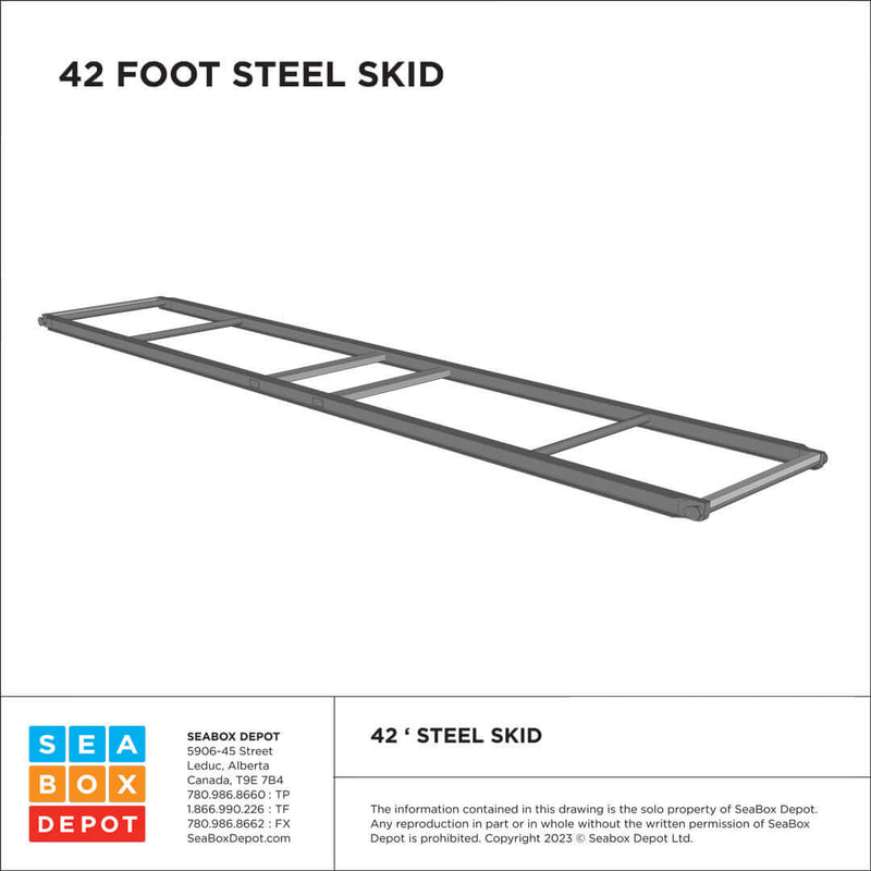 Skids for Shipping Containers mobility